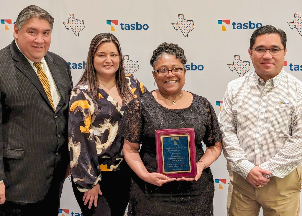 TASBO Honors Business Services for Financial Leadership | HCDE News